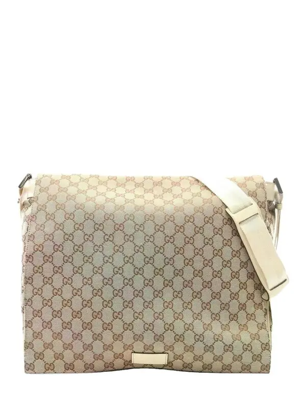 Gucci Gg Canvas Shoulder Bag - Neutrals