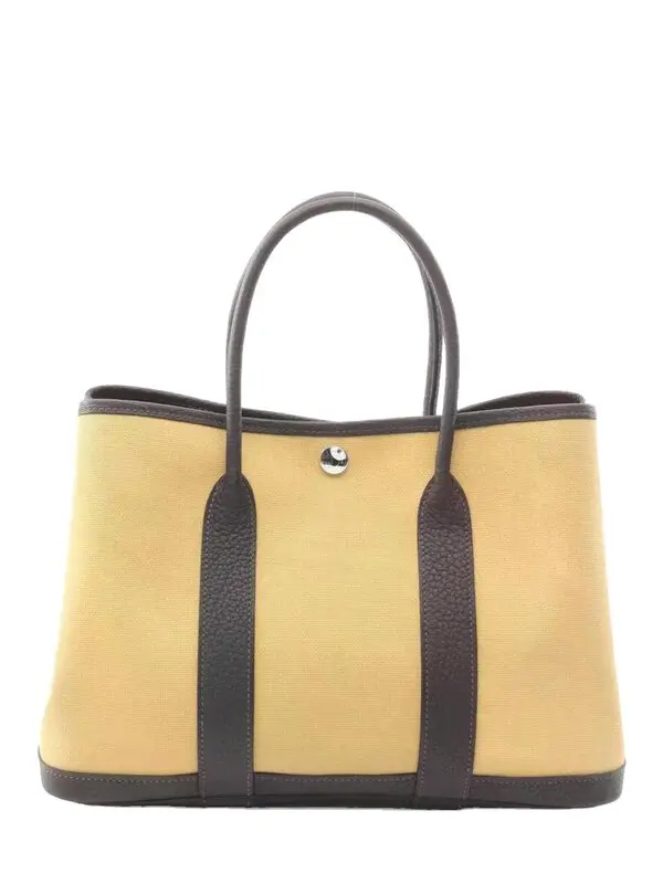 Hermès 2024 Garden Party Tpm Tote Bag - Neutrals