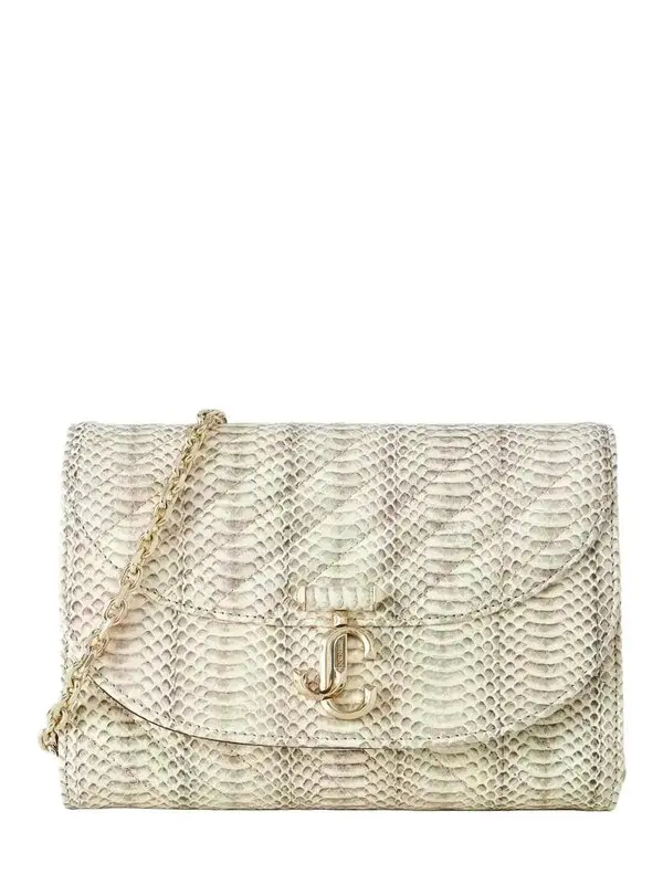 JIMMY CHOO Curve Clutch Bag - Neutrals