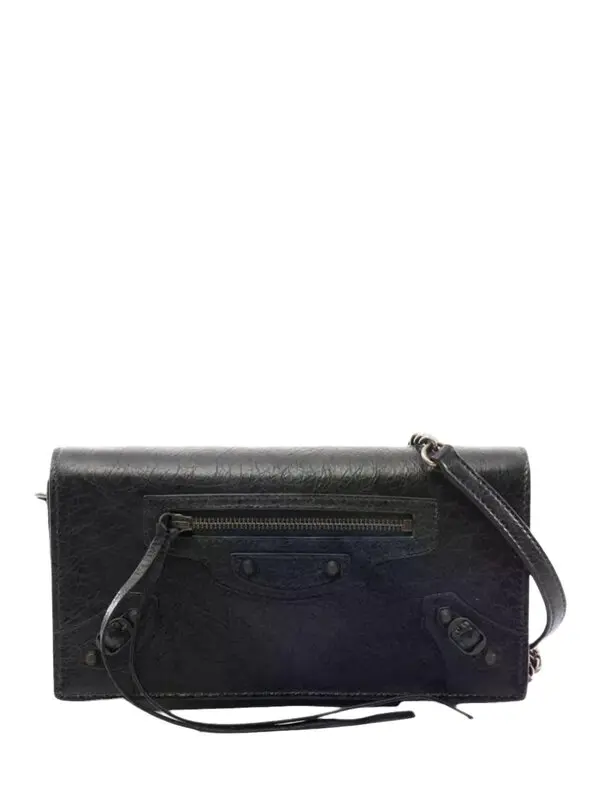 Balenciaga City Shoulder Bag - Black