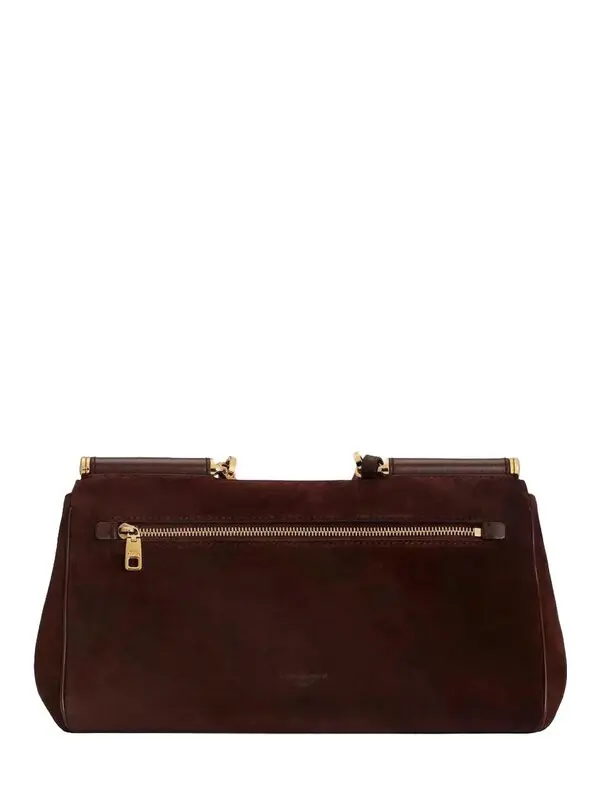 Dolce & Gabbana Medium My Sicily Handbag In Split-calfskin - Red