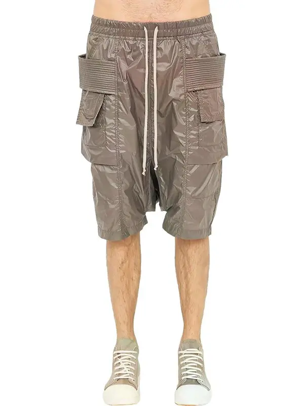 Rick Owens Creatch Cargo Shorts - Grey