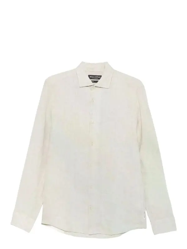 Marc O'polo Button-down Long-sleeve Shirt - Neutrals