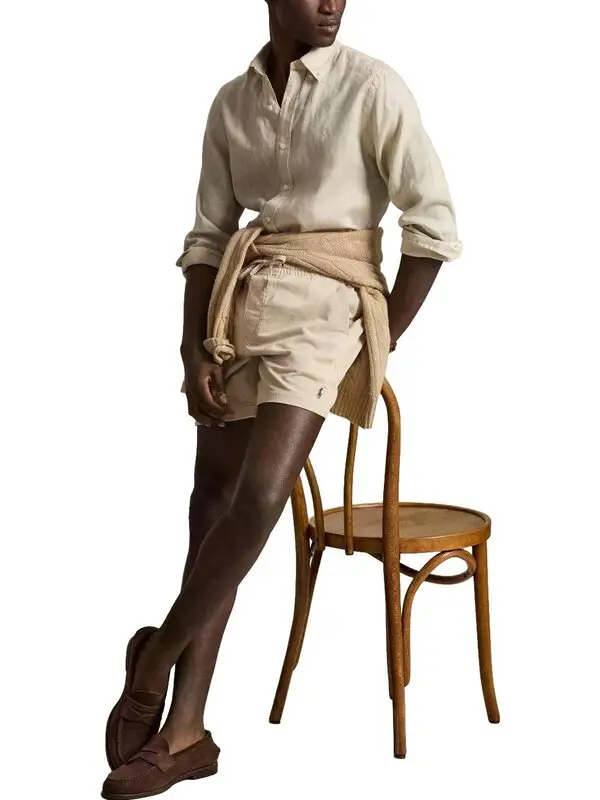 Polo Ralph Lauren Pony-embroidered Shirt - Neutrals