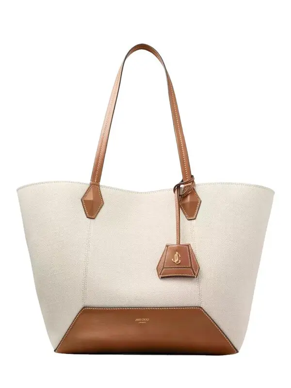 JIMMY CHOO Medium Diamond Tote Bag - Neutrals