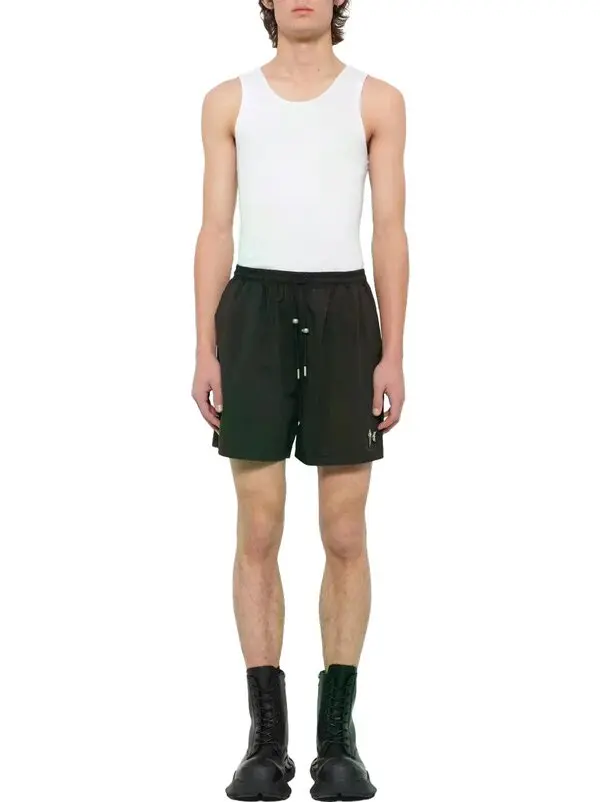 THUG CLUB Tc Riding Skull Hybrid Shorts - Black