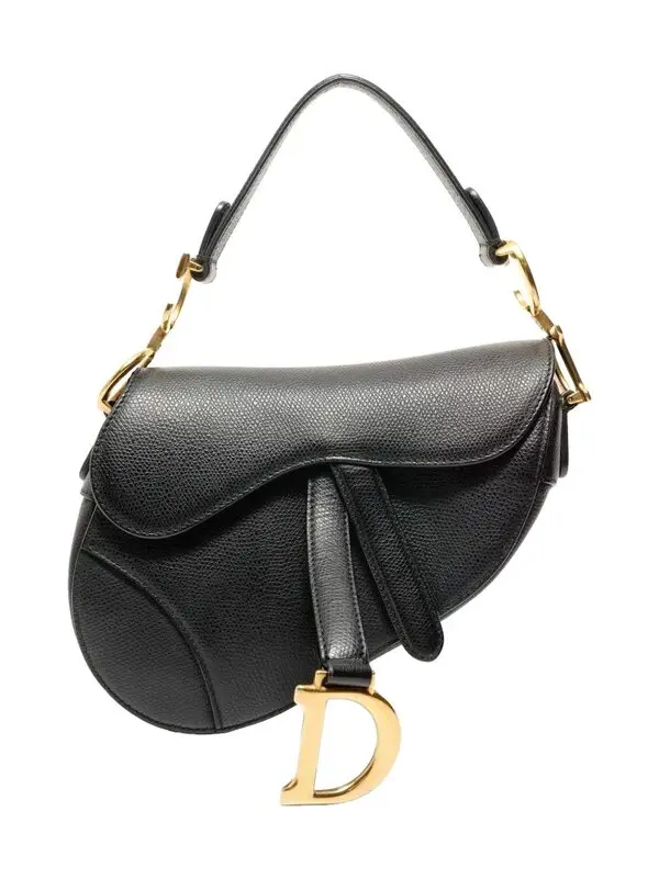 Dior Saddle Shoulder Bag - Black