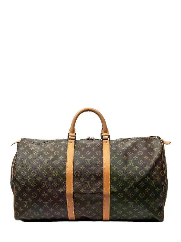 LOUIS VUITTON Keepall 55 Holdall Bag - Brown