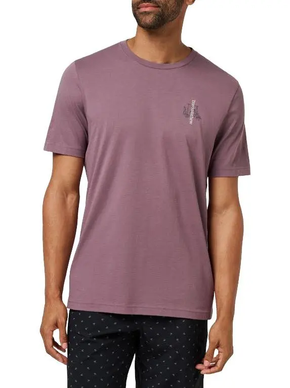 Travis Mathew No Itinerary Cotton Graphic T-shirt - Moonscape