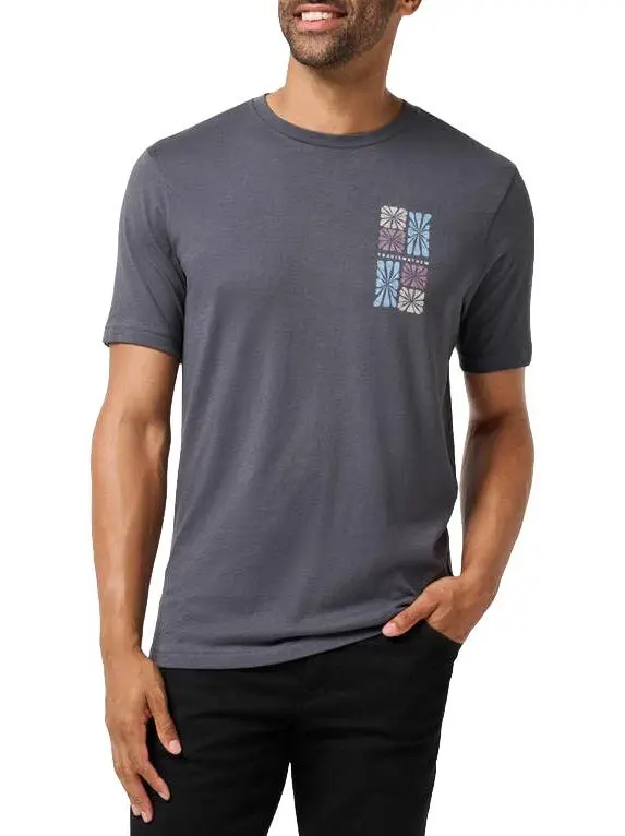 Travis Mathew Cabana Cotton Graphic T-shirt - Ebony