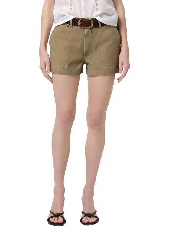 Citizens Of Humanity Marcella Utility Shorts - Bezal Md Olv G
