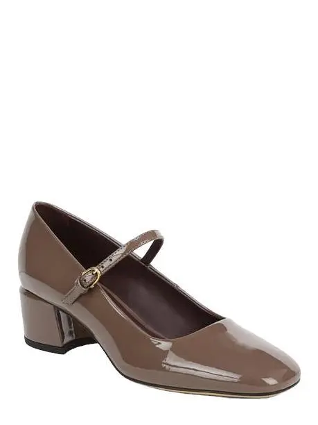 Franco Sarto Davi Mary Jane Block Heel Pumps - Brown