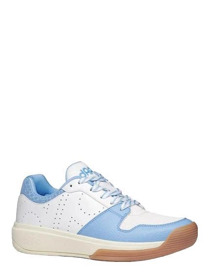 DAPSFIT Desi Low Pickleball Shoes - Baby Blue/white