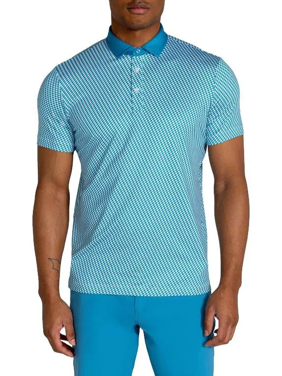 REDVANLY Capel Performance Polo - Eucalyptus