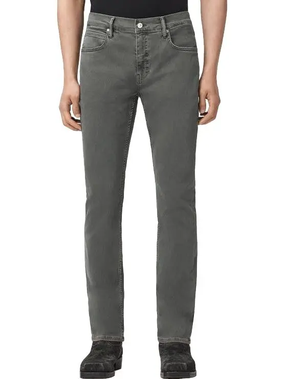 ALLSAINTS Sid Ultra Slim Fit Jeans - Khaki Grey