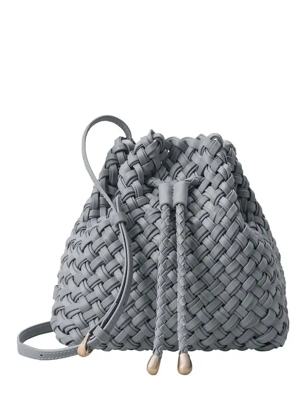 NAGHEDI Medium Gramercy Double Bucket Bag - Marina