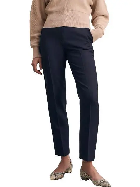 The Fold Tavira Wool Pants - Navy