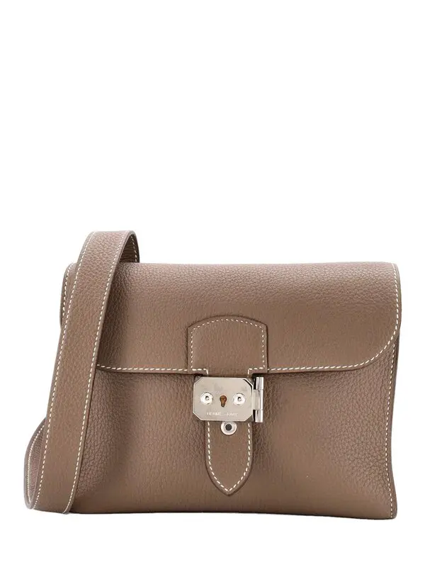 Hermès Sac A Depeches Messenger Bag Togo 21 - Etoupe