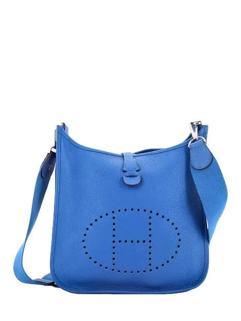 Hermès Evelyne Bag Gen Iii Clemence Pm - Blue