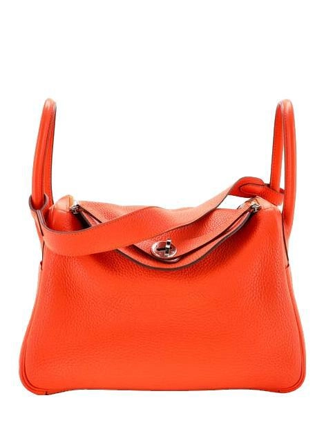 Hermès Lindy Bag Clemence 30 - Orange