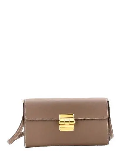 Hermès Charniere To Go Pouch Madame - Grey