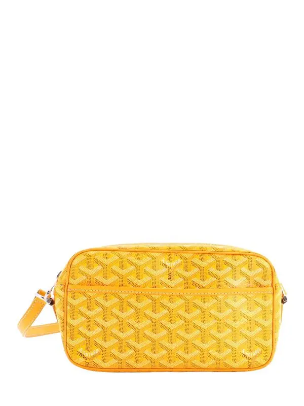 Goyard Cap Vert Bag Coated Canvas - Yellow