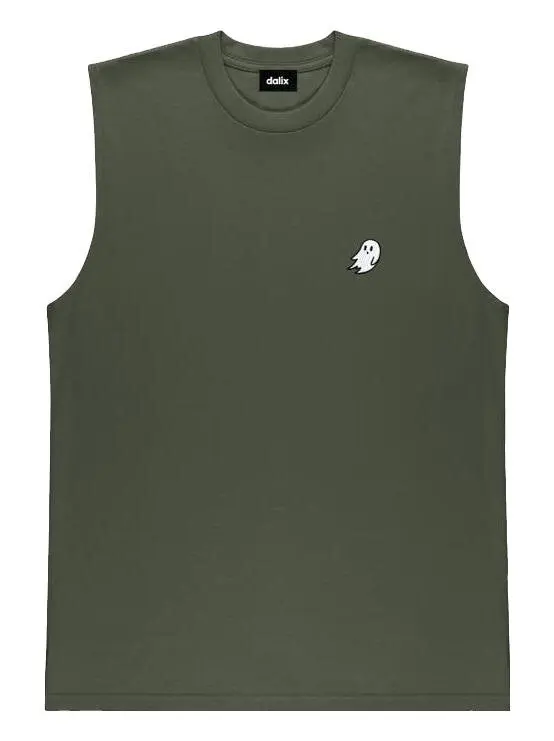 DALIX Ghost Midweight Jersey Tank - Cypress