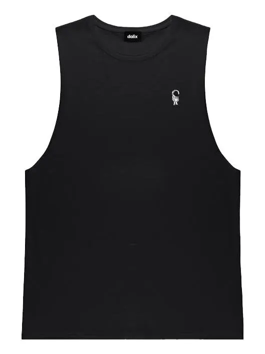 DALIX Astronaut Lightweight Jersey Tank - Black