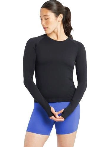 OISELLE Float Long-sleeve Performance Shirt - Black