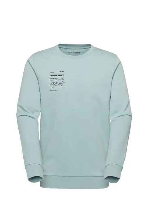 MAMMUT Core Ml Vert Crew Neck Sweatshirt - Nebla
