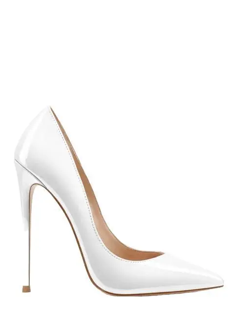FEMME Rum Pump Stiletto Heels - Salt