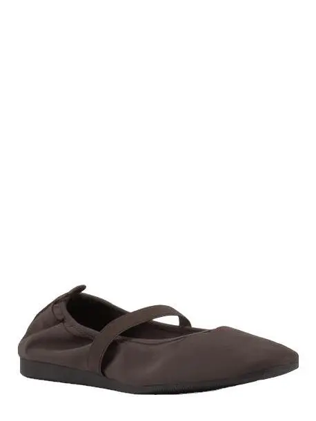 VAGABOND SHOEMAKERS Hillary Mary Jane Flat - Coffee