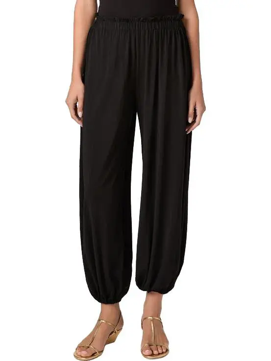 Paige Marci Woven Joggers - Black