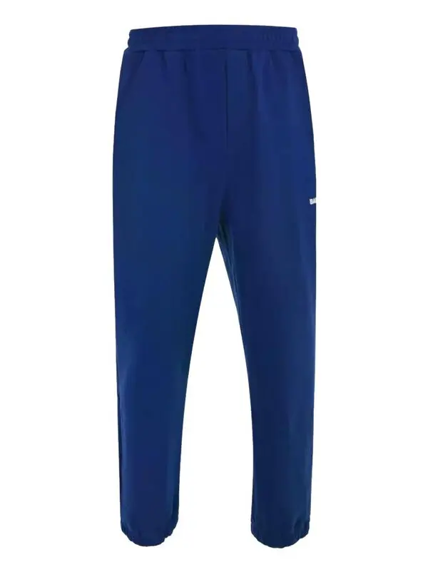 BARROW Logo Print Track Pants - Blue