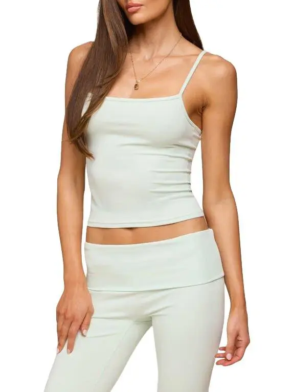 EDIKTED Blonka Crop Camisole - Mint