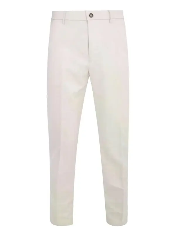Peserico Tailored Trousers With Elasticated Waistband - Neutrals