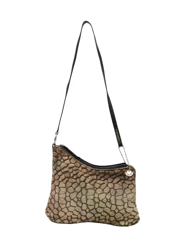 Roberto Cavalli 2000s Giraffe-print Shoulder Bag - Neutrals