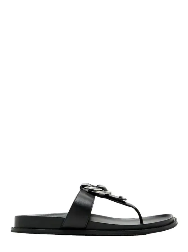Michael Kors Jaden Flat Sandals - Black