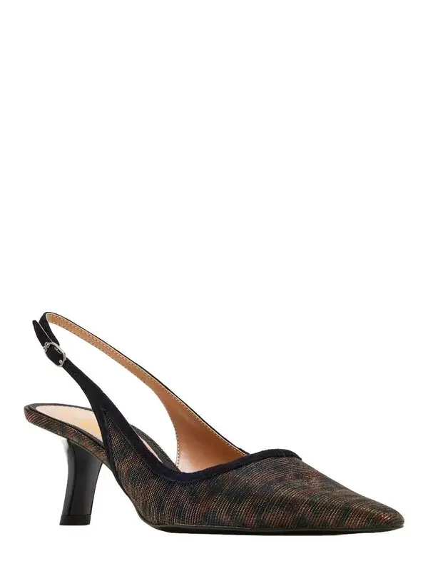 Sam Edelman Bianka Leopard-print Slingback Pumps - Brown