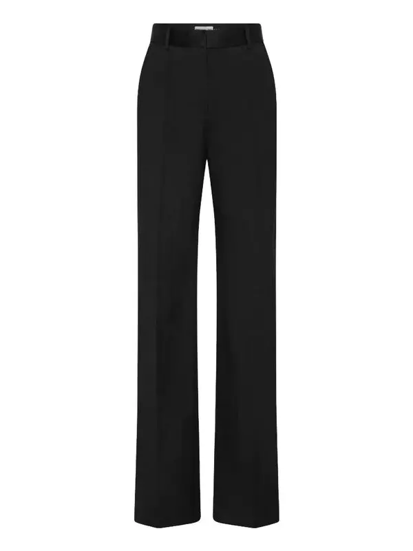Rebecca Vallance Satin Waistband Trousers - Black
