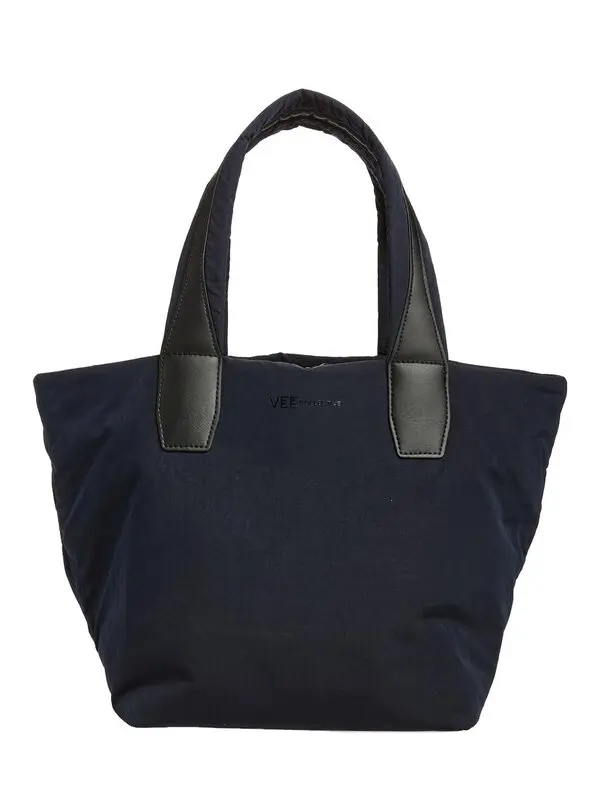 VEECOLLECTIVE Small Essence Tote - Midnight Trench Blue
