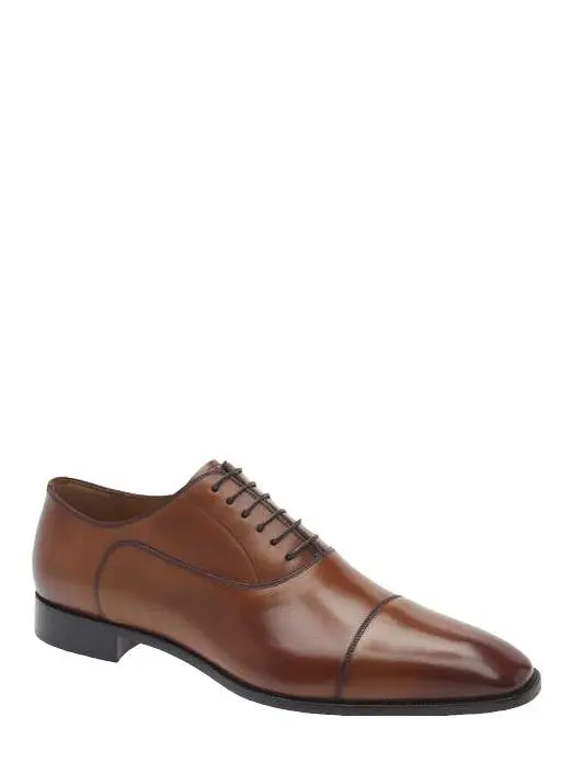 CHRISTIAN LOUBOUTIN Greggory Cap Toe Oxford - Havane