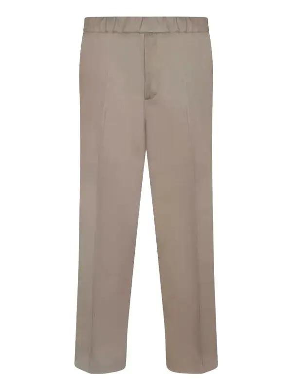 COSTUMEIN Tailored Trousers With Pressed Crease - Neutrals