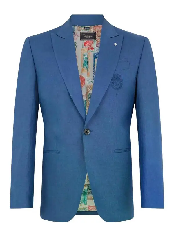 BILLIONAIRE Miami Vice Blazer - Blue