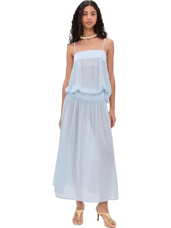 Lioness Gracia Maxi Dress - Pale Blue