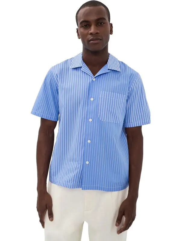 Rag & Bone Avery Poplin Shirt - Blmst