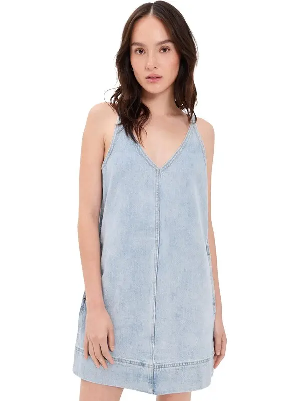PISTOLA Tavi Denim Mini Dress - Waves