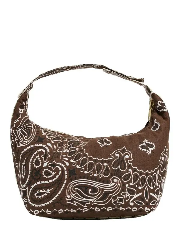 CALL IT BY YOUR NAME Mini Berlingot Bag - Marron/beige