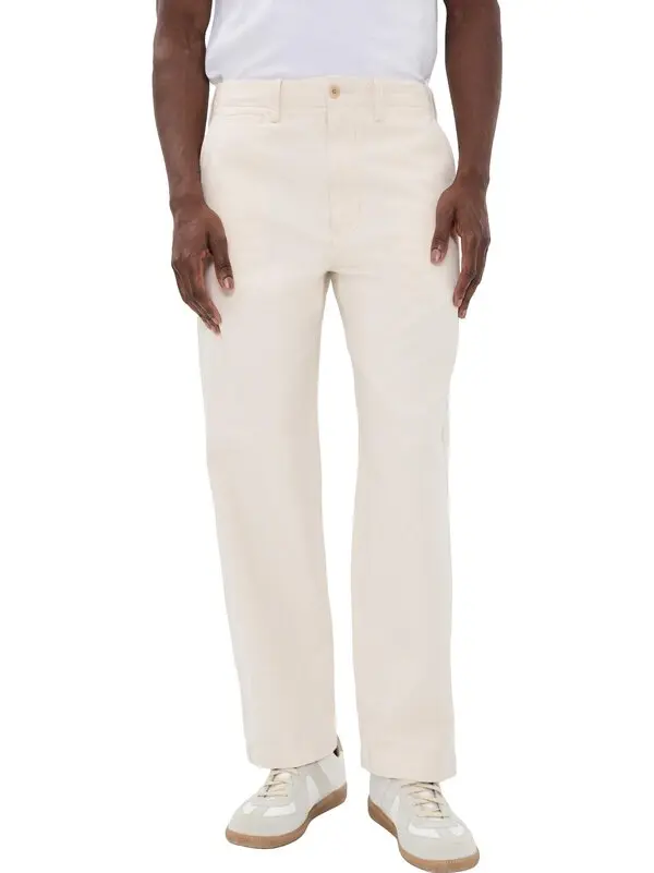 Madewell Cotton Hemp Utility Pants - Natural Seeded