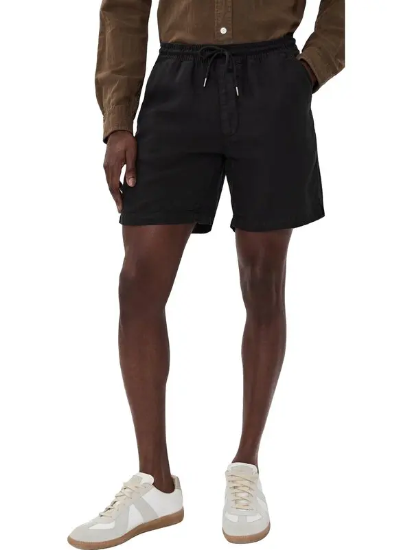 Taylor Stitch The Apres Shorts In Hemp - Coal Hemp